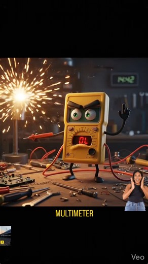 RELATE ENGINEERING on Instagram: "￼ A multimeter is a handheld diagnostic tool used by electricians, engineers, and hobbyists to measure multiple electrical properties—primarily voltage, current, and resistance. By combining functions of a voltmeter, ammeter, and ohmmeter, it acts as a crucial device for troubleshooting circuits, testing batteries, and verifying electrical levels. Key Functions and Components Measurements: Measures AC/DC voltage, resistance (ohms), current (amps), and often cont