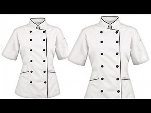 HOW TO SEW A CHEF JACKET (AN OVERLAP BLOUSE)