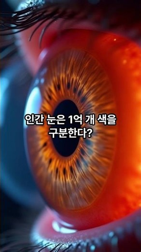 The human eye can distinguish 100 million colors?