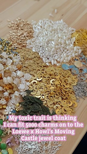 DIY 5000 Charms Coat and Gown Celebration