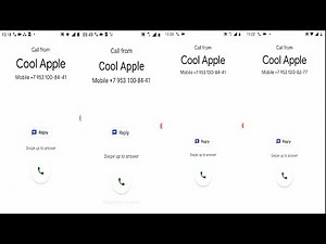 Nokia 1 & 3 & 5 & 6 screen recorder Mix/ Incoming calls