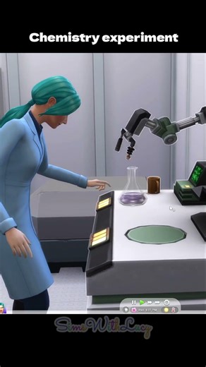 One Day at Work as a Sims 4 Scientist ⚗️