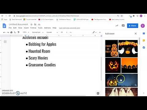 Google Docs Party Invitation
