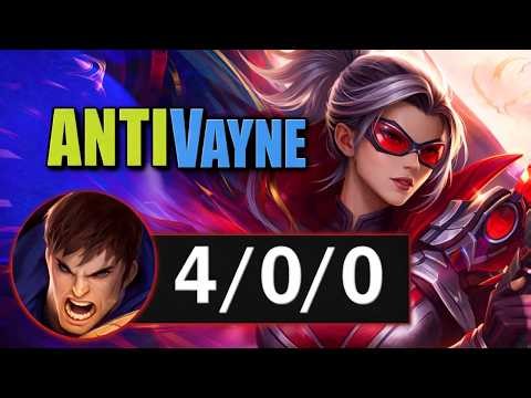 Making the world a better place, one VAYNE at a time (S16 Garen Top lane gameplay commentary)