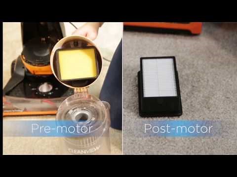 CleanView® Bagless Vacuum Cleaner - Cleaning Filters