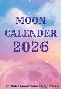2026 Moon Phase Calendar Printable | Full Moon Names   Quarters | Lunar Calendar | Witchy Wall Art | Astrology Planner | Digital Download - Etsy