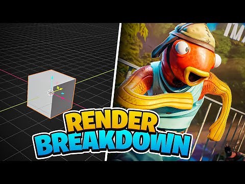 HOW TO make a 3D Render - Blender Tutorial & Tips - Breakdown