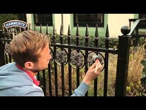 Hammerite Direct to Rust new fence