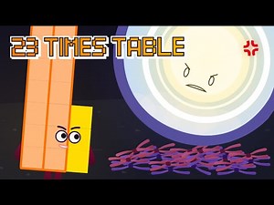 Numberblocks - 23 Times Table (link in description)