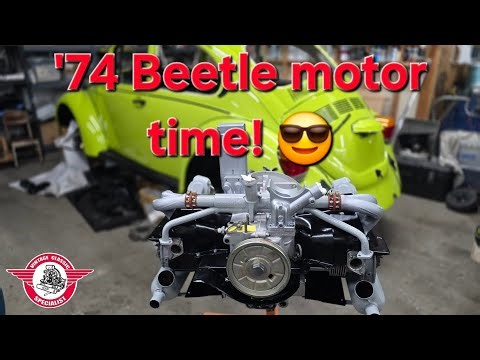 VCS Vintage VW Restoration shop daily update, Episode 614, the 1776cc 74 Beetle motor going together