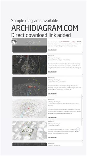 Febhouse | ArchiDiagram on Instagram: "A lot of you have been asking for the sample diagram files. I’ve added the download directly on my website. Hope this makes things easier for you. #archidiagram #febhouse #freesample #foreveryone #diagrams"