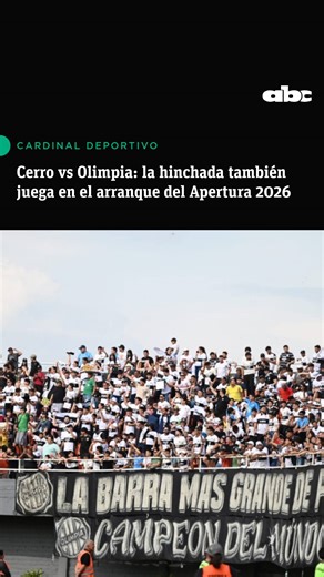 🏟️ "OLIMPIA LLEVA 20.000 PERSONAS EL DOMINGO" 🔶La mesa del #CardinalDeportivo quiere saber cuál de los grandes va a llevar más gente en el debut. Cerro recibe el sábado a Libertad en La Nueva Olla y Olimpia enfrentará a Guaraní el domingo en el Defensores del Chaco. 📲 abc.com.py/deportes #730AM 📻🇵🇾 #ElJuegoQueSentimos | ABC Deportes