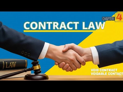 Void Contract vs. Voidable Contract & Void Ab Initio | Chapter - 4 | ICA |