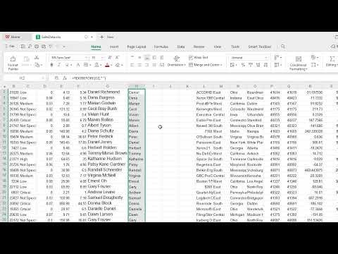 Advanced Excel Text Functions (TEXTBEFORE, TEXTAFTER...)