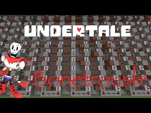 Bonetrousle In Minecraft With Note Blocks!