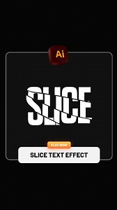 Nikhil Pawar | Motion Designer & AI Creator on Instagram: "Make Sliced Text in Adobe Illustrator Follow @dope.motions . . . . . . #slicedtext #texteffectillustrator #illustrator #texteffect #photoshoptutorial #designertips #graphicdesigntutorial #illustrator_art #illustratorskills #typographyinspiration #typographyinspired #typographicposter #sliceeffect #illustratortips #graphicdesignerlife #socialmediadesign #flyerdesign #posterdesigns #illustratortutorial #illustratorfail #illustratorskills #