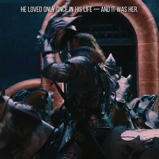 He loved only once in his life — and it was her.