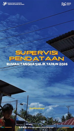 BPS Kabupaten Bone Bolango on Instagram: "Halo, Sahabat Data! Dalam rangka memastikan kualitas pelaksanaan Survei Nasional Literasi dan Inklusi Keuangan (SNLIK) Tahun 2026, BPS Kabupaten Bone Bolango melaksanakan kegiatan supervisi pendataan di lapangan yang turut dihadiri oleh tim supervisi dari BPS Pusat dan OJK Manado. Kegiatan ini bertujuan untuk memantau secara langsung proses wawancara yang dilakukan petugas kepada responden terpilih serta memastikan pengisian kuesioner melalui metode Comp