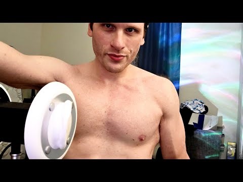 3Dio ASMR workout: Bedroom dumbbell & dip bar push-ups