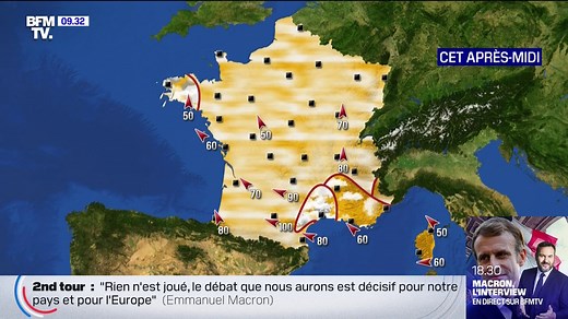 🌤 Le temps sera globalement ensoleillé ce lundi sur l'ensemble du pays | BFMTV