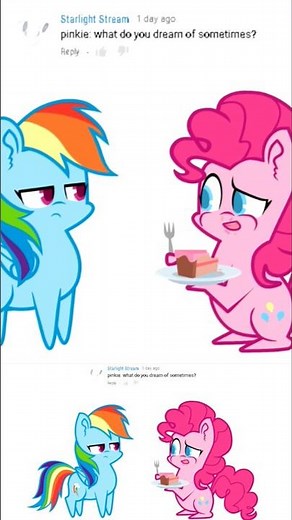The Muffin Debate 🧁 - Ask Ponies #mlp #pinkiepie #rainbowdash #askponies