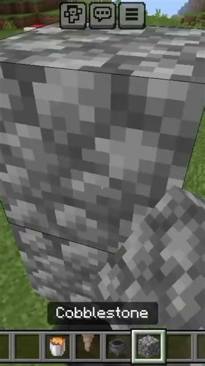 Make infinite lava source in MCPE #minecraft