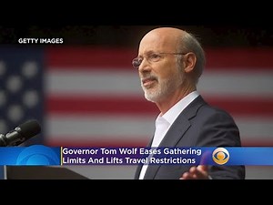 COVID-19 In Pennsylvania: Gov. Tom Wolf Eases Gathering Limits, Lifts Travel Restrictions