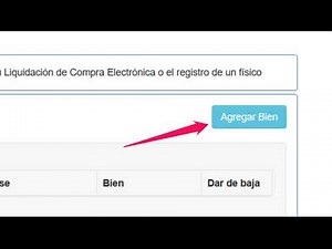 Pasos para generar Código de Bienes y Servicios