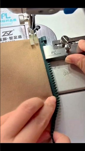 Zipper Top Stitch with Guide | Perfect Zipper Finishing in Garments