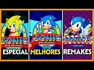 ESPECIAL - Melhor TRILOGIA do Sonic de Master system REMASTERIZADA para celular