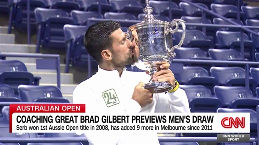 Coaching great Brad Gilbert previews men's draw