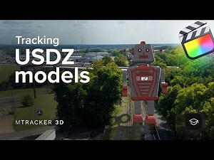 mTracker 3D Basic Tutorial - Tracking USDZ Models in FCP - MotionVFX