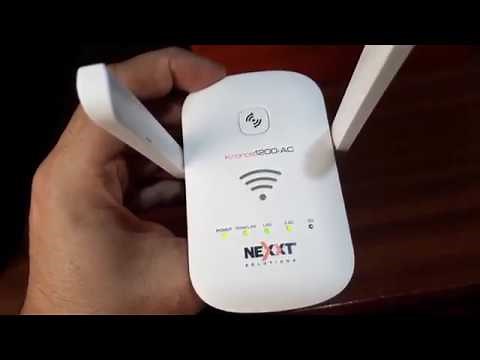 Configuracion repetidor Nexxt Kronox 1200-AC