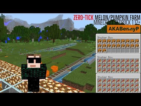 Zero-Tick Melon/Pumpkin Farm
