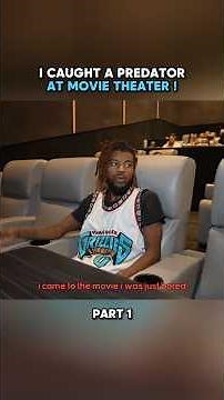 I Caught a Predator at movie theater 🚨 #jidion #edpwatch #police #viral