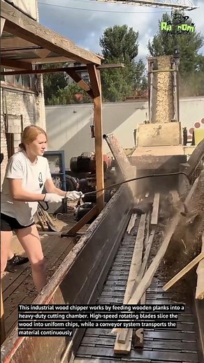 This Powerful Machine Instantly Turns Wood Into Chips!