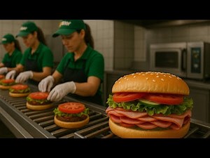 Inside the Subway Processing Factory – How Fresh Ingredients Become Million-Dollar Sandwiches.