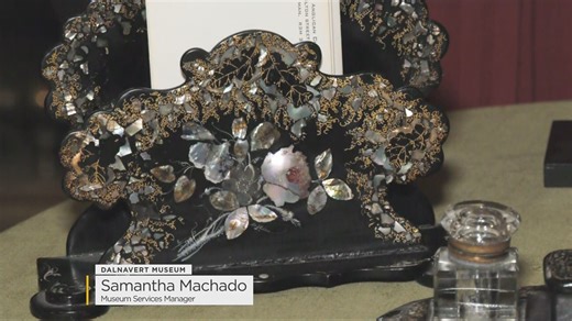 Victorian paper mache at Dalnavert