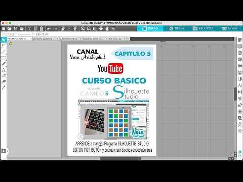 Silhouette CAMEO 5 Curso Virtual GRATIS Y SILHOUETTE STUDIO, CAPITULO # 5