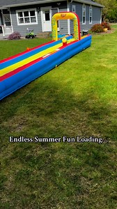 9.4K views · 28 reactions | #ad Our new Slip n slide is the most epic thing I’ve ever seen ☀️ Just wait til mama and her friends take a turn ✨ Llnk in Cmments | The Mommy & Me Collective | Facebook