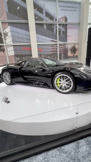 Porsche 918 Spyder — seeing this hybrid hypercar in person is like witnessing automotive engineering at its peak. With its carbon-fiber body, aggressive aerodynamics, and futuristic design, the 918 Spyder combines motorsport heritage with cutting-edge hybrid performance technology. Powered by a V8 engine paired with electric motors, it delivers over 880 horsepower, lightning-fast acceleration, and a track-focused driving experience that makes it one of the most sought-after collector cars in the