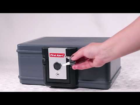 First Alert FA2013FE Fire and Waterproof Box for Paper and Digital Media (A5)