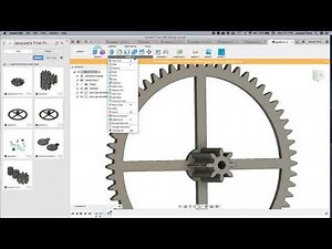 How to use Fusion 360 to design 3D printed clock gears