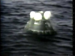 Apollo 13 Part 22 CBS News Coverage of Splashdown