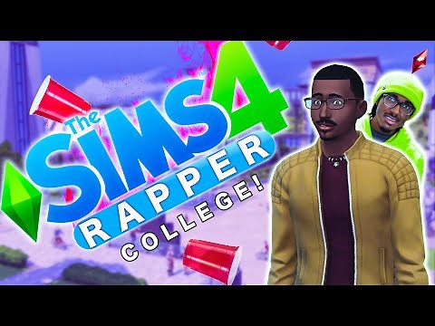 How I Became A Famous Rapper In The Sims 4 | Ep. 3 [College]