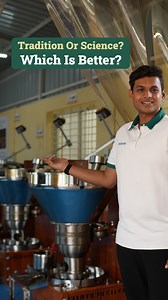 Tradition vs science? 🧪 At Anveshan, both win. 🏆 Cold-pressed under 40°C with the right RPM so your oil keeps its antioxidants, nutrients and real flavour. 💯 | Anveshan