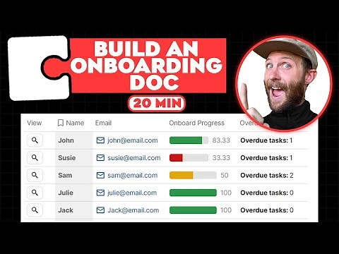 Build an onboarding app on Coda in 20 minutes!