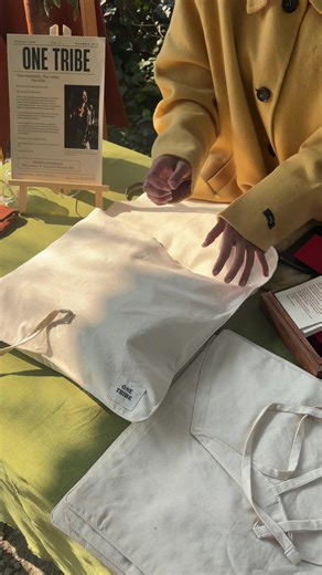 For our packaging, we have opted to use multipurpose fabric bags instead of regular plastic packaging, since they are way more eco-friendly, and in a design which can easily be repurposed into your daily life. Along with that, the cards and notes which we send in with your package are also plastic-free and made out of our very own Nepali paper 💌