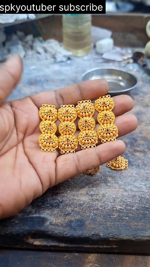 2.8K views · 266 reactions | MAKING 24k Gold Jewellery with Pink...