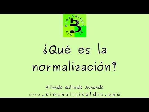 🗺 ¿Qué es la normalización?